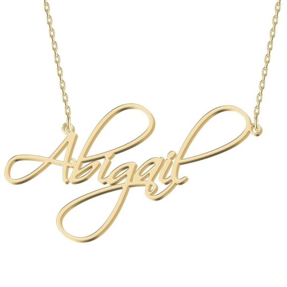 Jewelry | Abigailpersonalizedgoldnecklace | Poshmark
